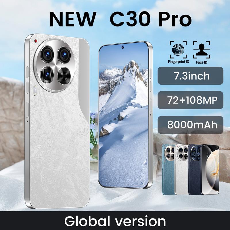C30 Pro 5G, Qualcomm888, màn hình HD + 7.3 ", 2400 * 3200, 5G, - TikTok Shop Vietnam