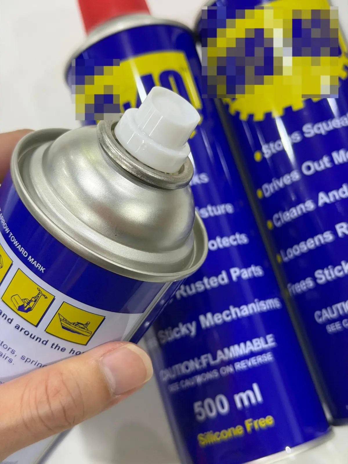 WrD-40 Multi Use Product Anti Rust Multi Purpose Lubricant Spray 500ml ...