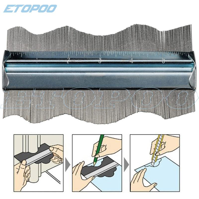 5Inch 6Inch Metal Contour Gauge Profile Gauge Shape Duplicator - Shop ...