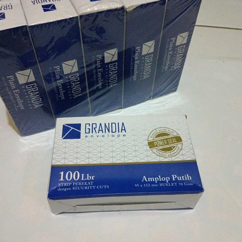 Amplop GRANDIA STRIP PEREKAT 1pcs isi 100 lembar Surat - Shop | Tokopedia