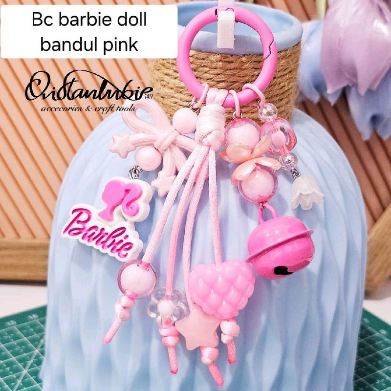 Bagcarm Barbie Bandul Pink Gantungan Tas Kunci dll - Shop | Tokopedia