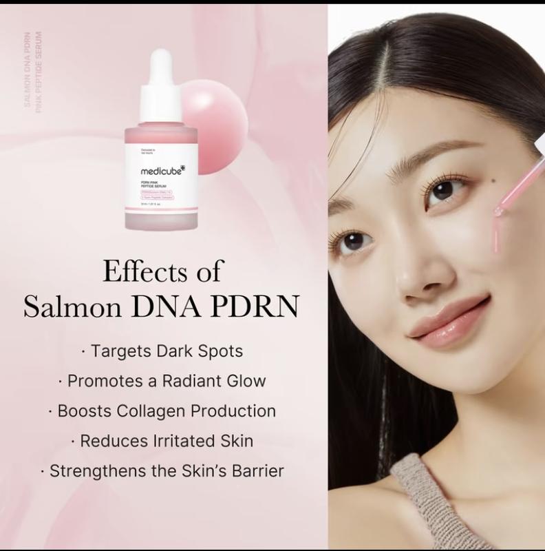 PDRN Serum Peptida Merah Jambu, [Medicube Rasmi], Mengurangkan - TikTok ...