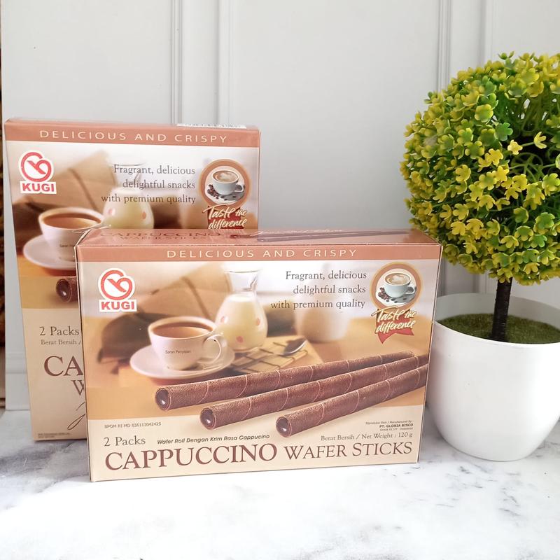 KUGI WAFER STICKS 2 SEKAT 120 GRAM - Kugi Astor/Kugi Strawberry/Kugi ...