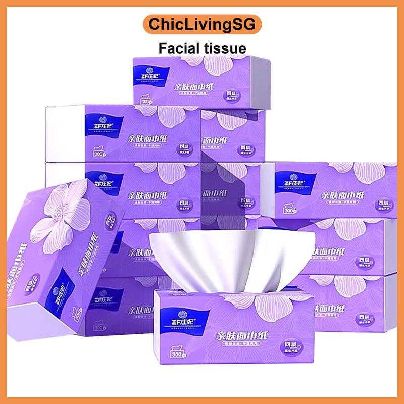 30Pcs Tissue Paper 4 Ply / Thickened Soft Facial Tissue Packet - TikTok ...