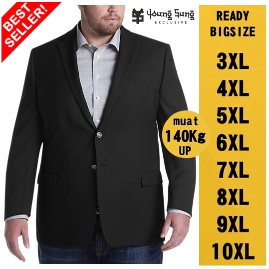 JAS FORMAL PRIA JUMBO JAS PRIA HITAM BIGSIZE JAS RESMI JAS KERJA - Shop ...