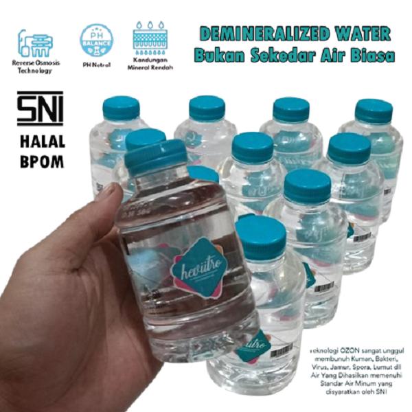 Heviitro Air Minum Demineral Botol 220ml BPOM HALAL Air Minu - Shop ...