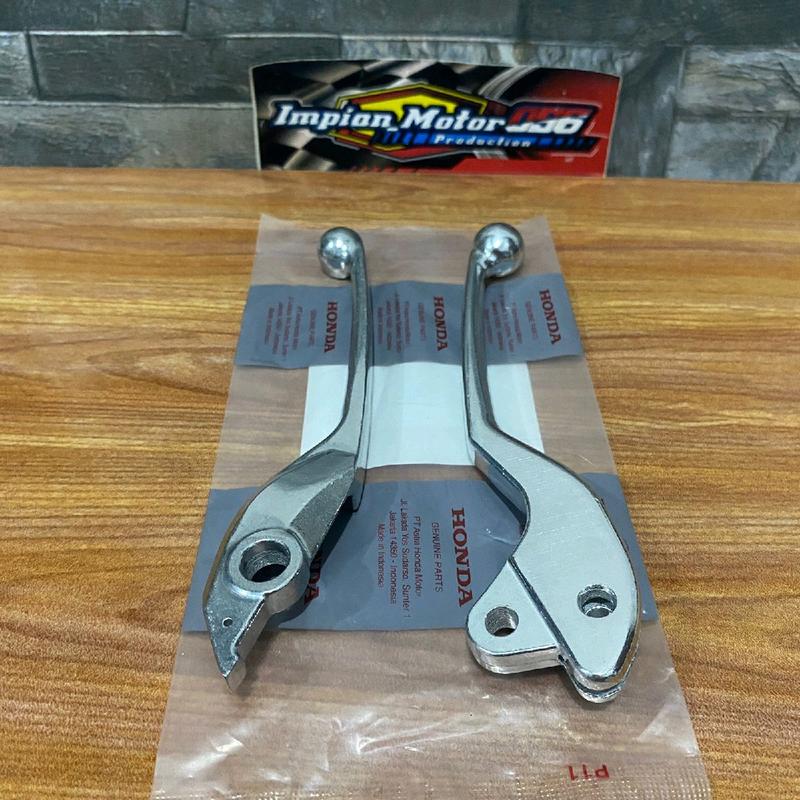 handle handel rem (silver) set kiri kanan motor vario 150 led new kyles ...