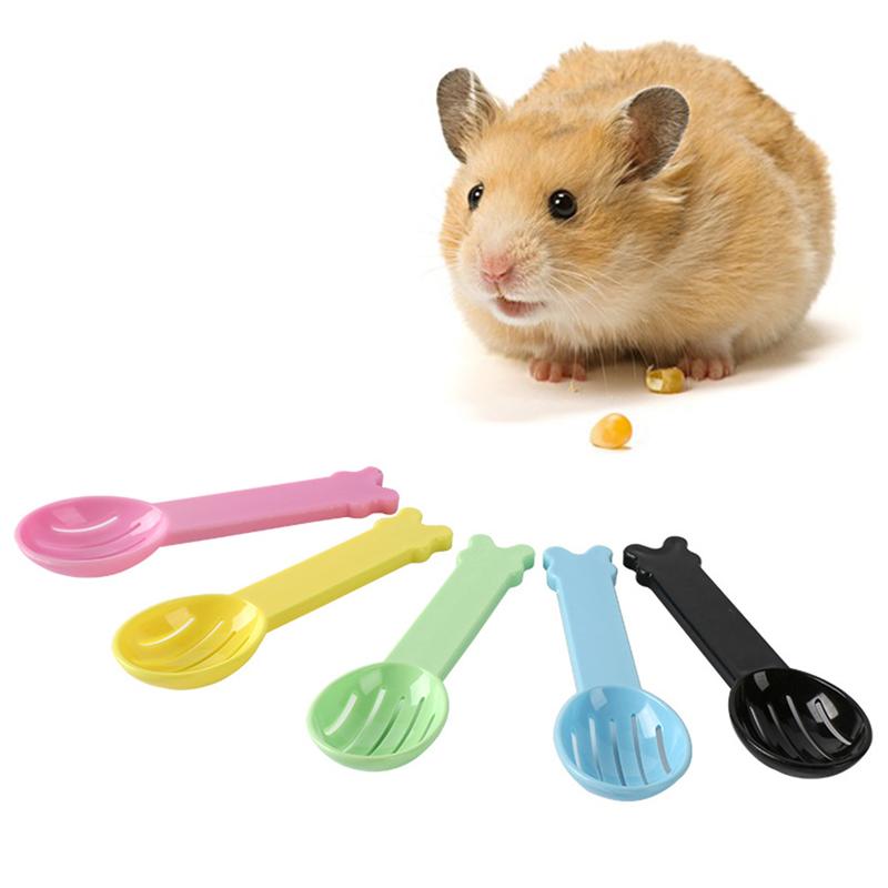 Pet Sand Spoon Hamster Bath Spoon Small Animal Sand Spoon Plastic ...