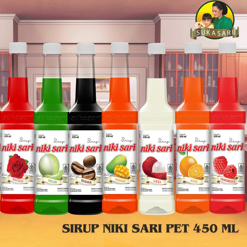 Sirup Nikisari Kemasan Botol PET 450 Ml Premium (ASLI) HALAL - Shop ...