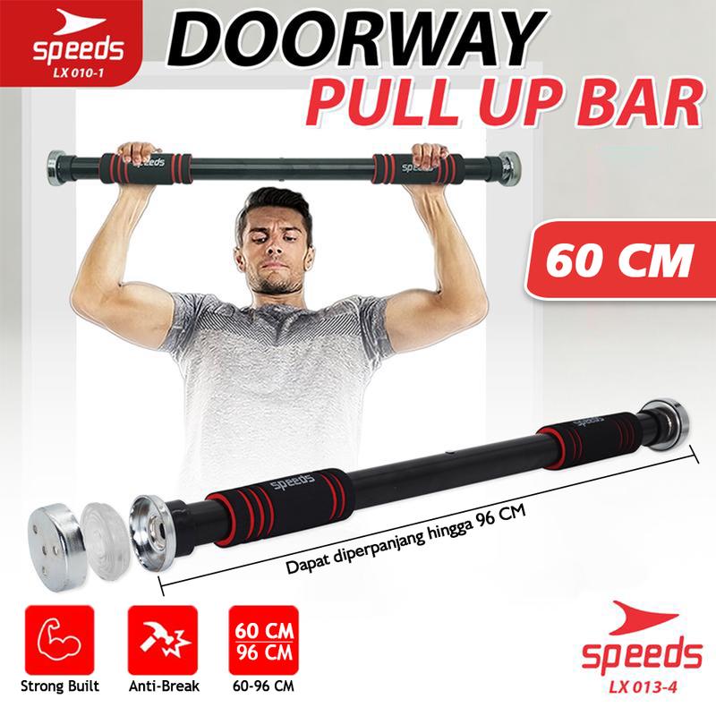 Speeds Doorway Pull Up Bar Alat Pull Up Scapula Multifungsi Outdoor ...