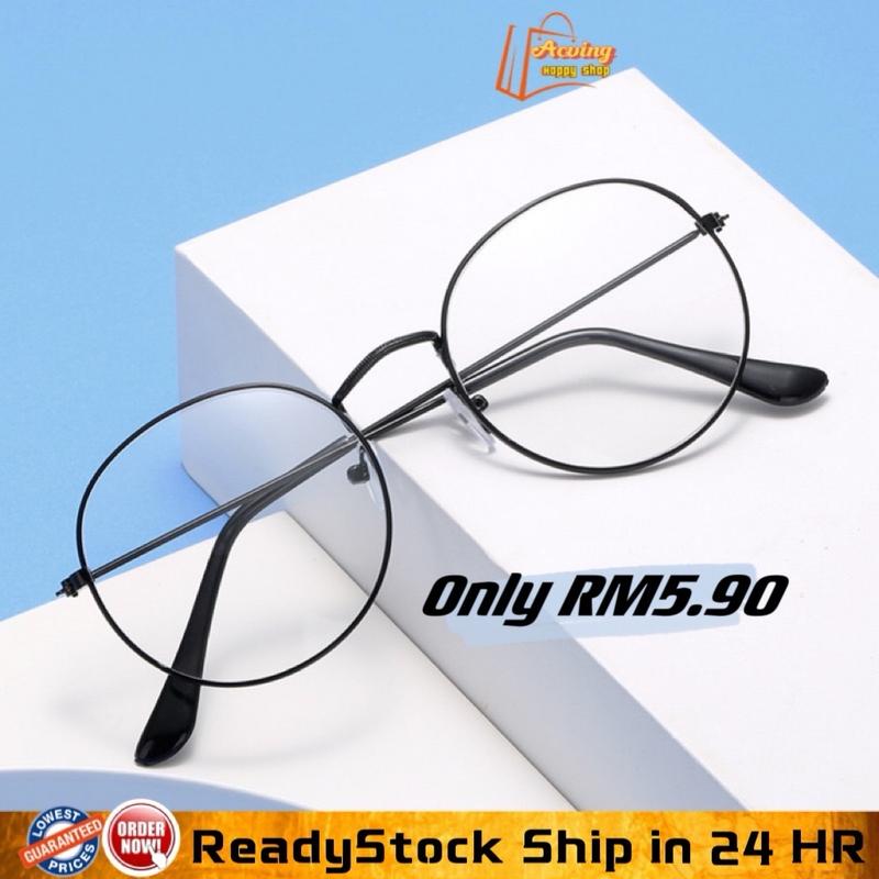 Promotion Style Cermin Mata Unisex Spectacle Frame Clear Len - TikTok ...