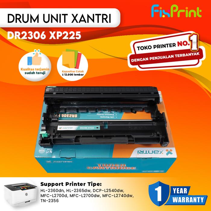 Promo Drum Kit Unit Premium Grade Xantri DR 2306 DR2306 Compatible ...