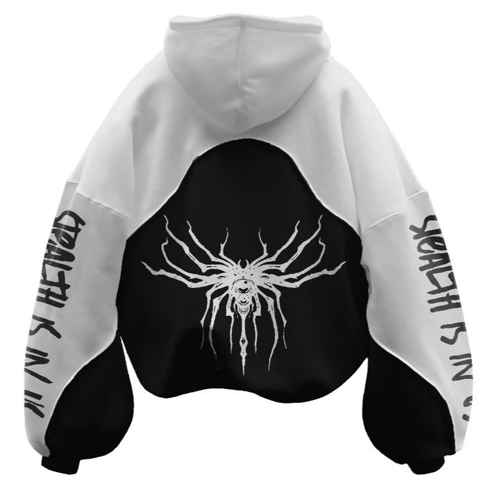 Promo ENOCHPROJECT | HOODIE BOXY LAYER | ARISE - PUTIH X HITAM, XXL ...