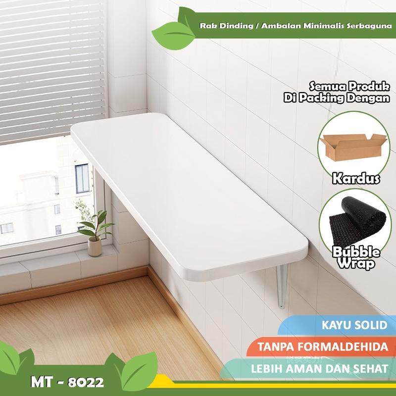 YOSINOGAWA- Meja Samping Dinding Meja Dinding Balkon / Ambalan - Shop ...