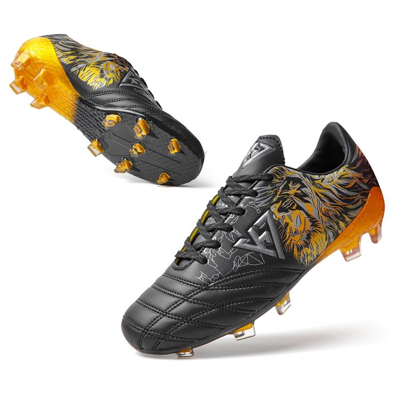 K7 - Sepatu Bola Lion FG Black Gold - Dewasa dan Anak Boots - Shop ...