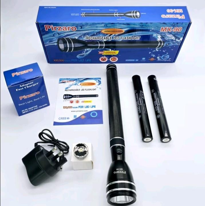 Flashlight Rechargeable Super Bright Japan Torchlight PirZar - TikTok ...