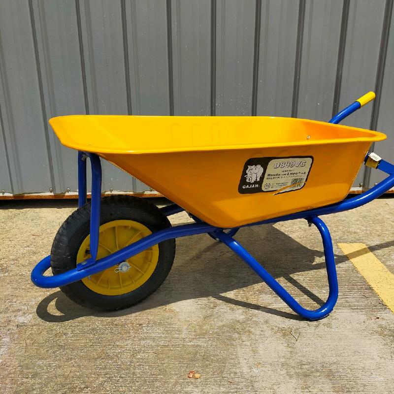 [D800VC] GAJAH Wheel Barrow Deep Type (Yellow) - TikTok Shop Malaysia