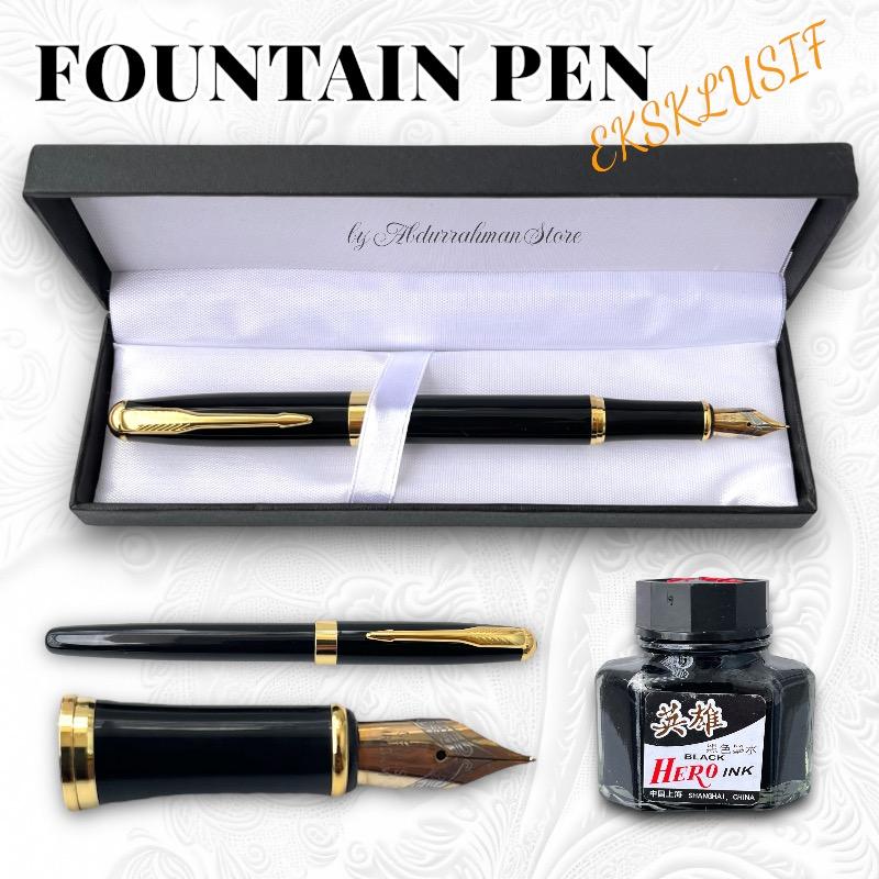 Fountain Pen Ballpoint Tinta Model seperti Parker Mewah Tand - Shop ...