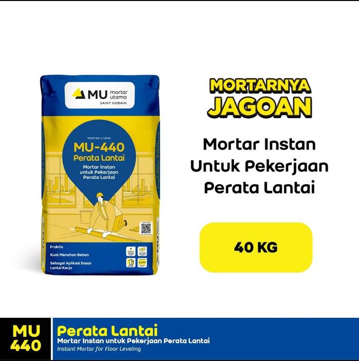 Jual Mortar Utama MU-440 Floor Screed / Perata Lantai 40kg - Kota ...