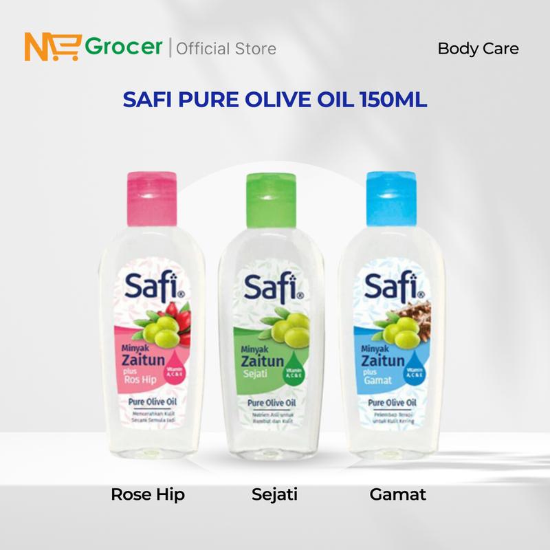 Safi Body Care Minyak Zaitun / Pure Olive Oil Sejati / Gamat - TikTok ...