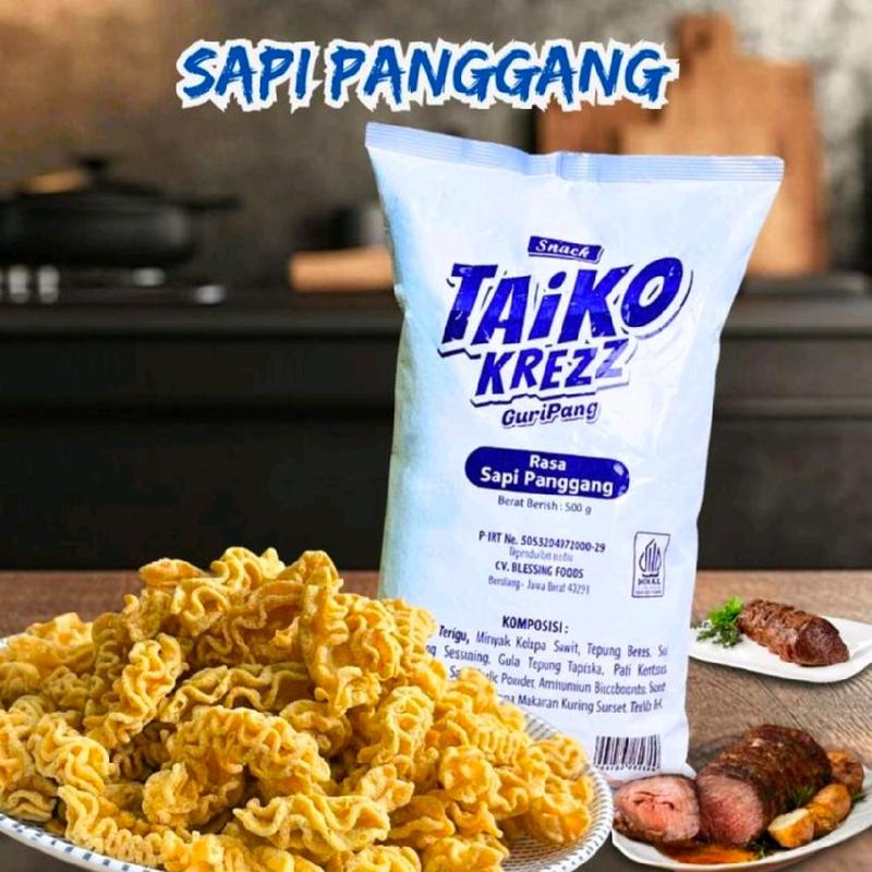 JAJANAN VIRAL TAIKO KREZZ GURIPANG 500 GRAM TAIKO SNACK Makanan - Shop ...