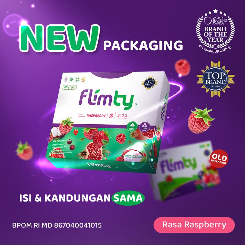 Flimty rasa Raspberry - 1 box - Shop | Tokopedia