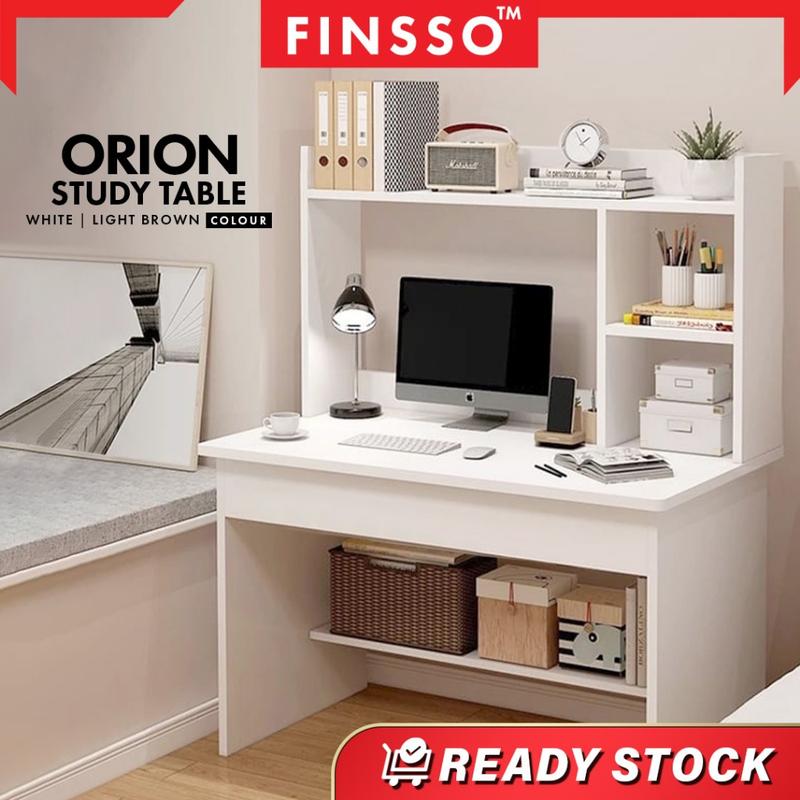 FINSSO: ORION Study Table SET/ Office desk Study Desk with 2 - TikTok Shop Malaysia