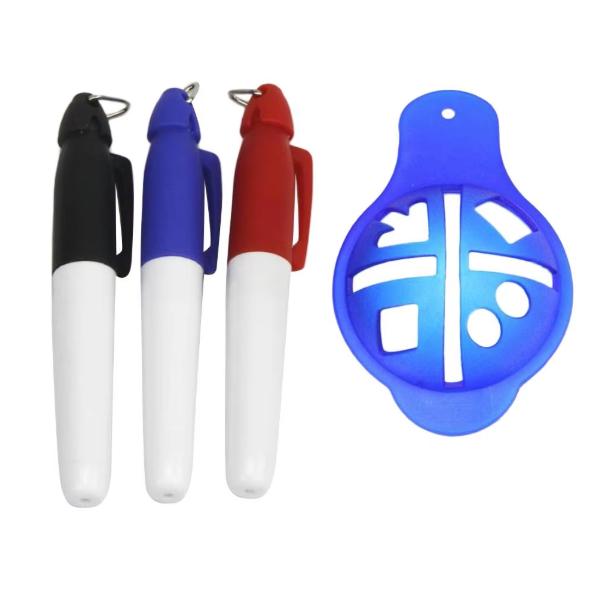 Aksesoris latihan Template Line Marker Alat Penanda Tanda penyelarasan ...