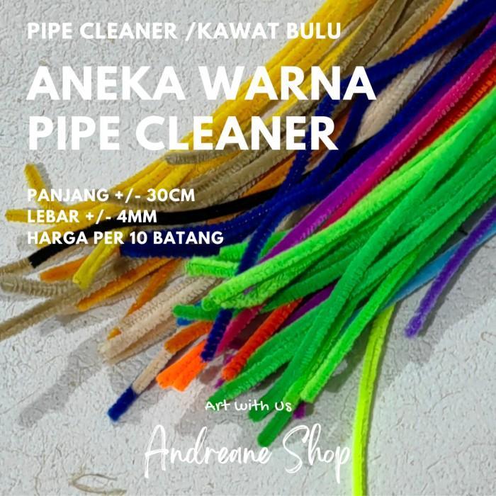 OBRAL Kawat Bulu Mercy / Pipe Cleaner 30 CM Kawat Mainan Montessori ...