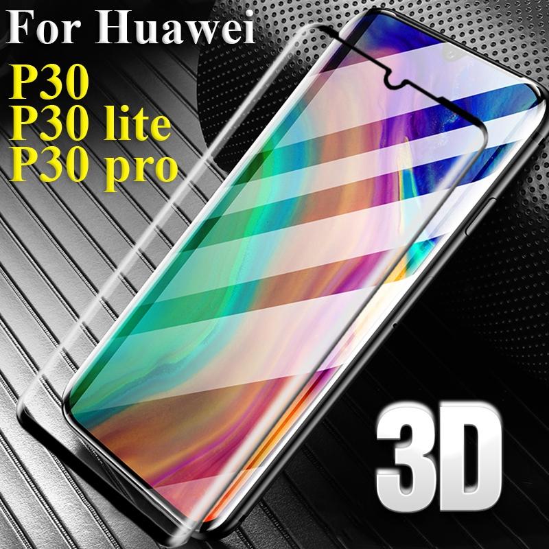 Huawei P30 P20 Pro P20 P30 P10 Lite 3PCS 3D Full Curved Edge - TikTok ...