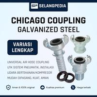 Promo Chicago Coupling Lengkap Male Female Hose End Universal Quick ...