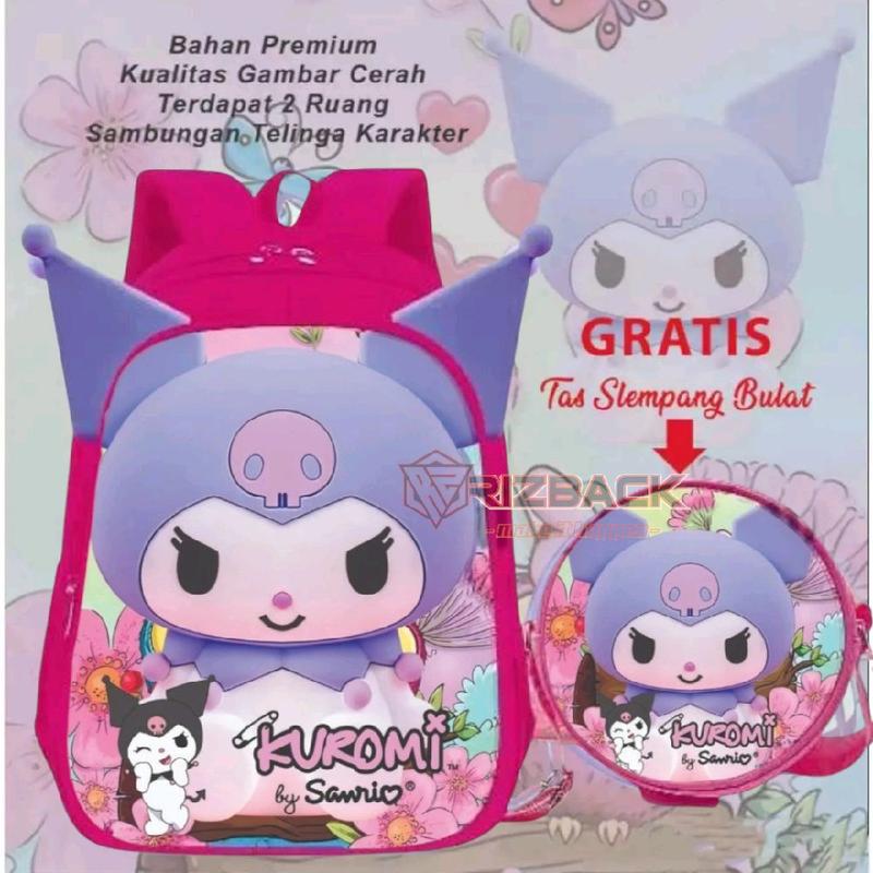 Tas kuromi anak tk my melody lucu tas anak perempuan - Shop | Tokopedia