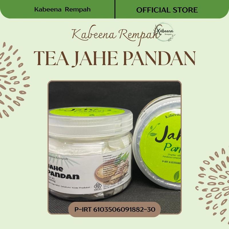 Jahe Pandan Premium - Minuman Teh Rempah- isi 30 Sachet by Kabeena ...