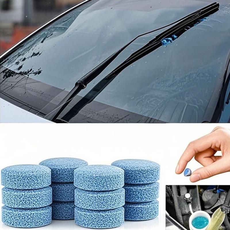 1pc Car Windshield Cleaner Glass Solid Wiper Window Cleaning - TikTok Shop Singapore