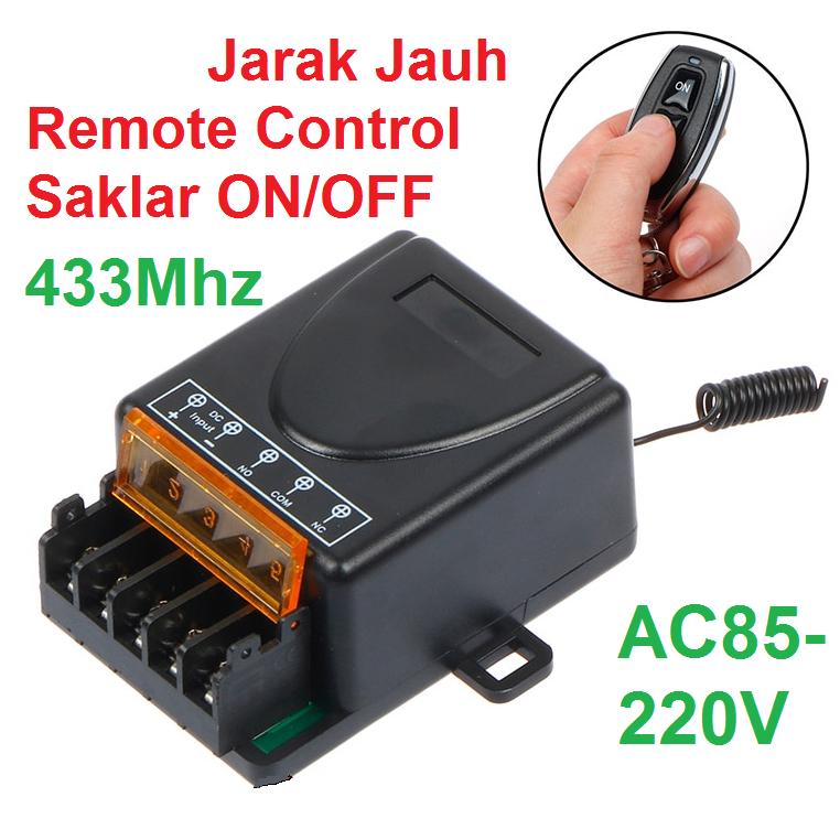 Modul Saklar Remote Pengendali Jarak Jauh AC85-220V 433Mhz Rumah - Shop ...