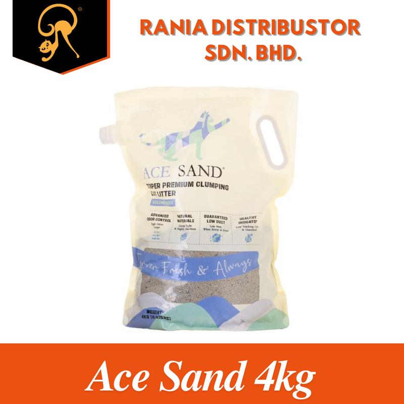 Ace Sand Cat Litter / Pasir Kucing 4kg pasir kucing viral - TikTok Shop Malaysia