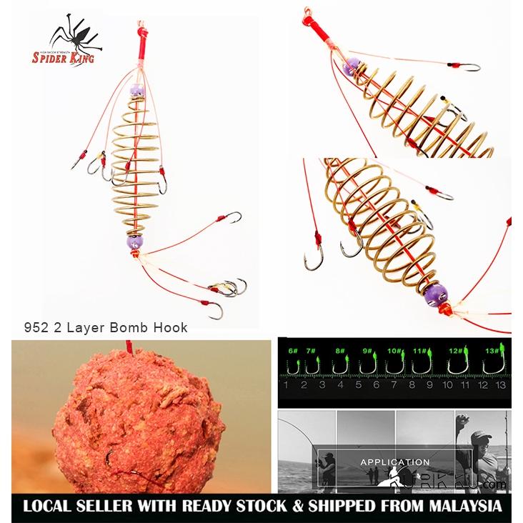Mata Bomb Spring Kail Spring Kolam Ikan Air Tawar BH952 Spider - TikTok ...
