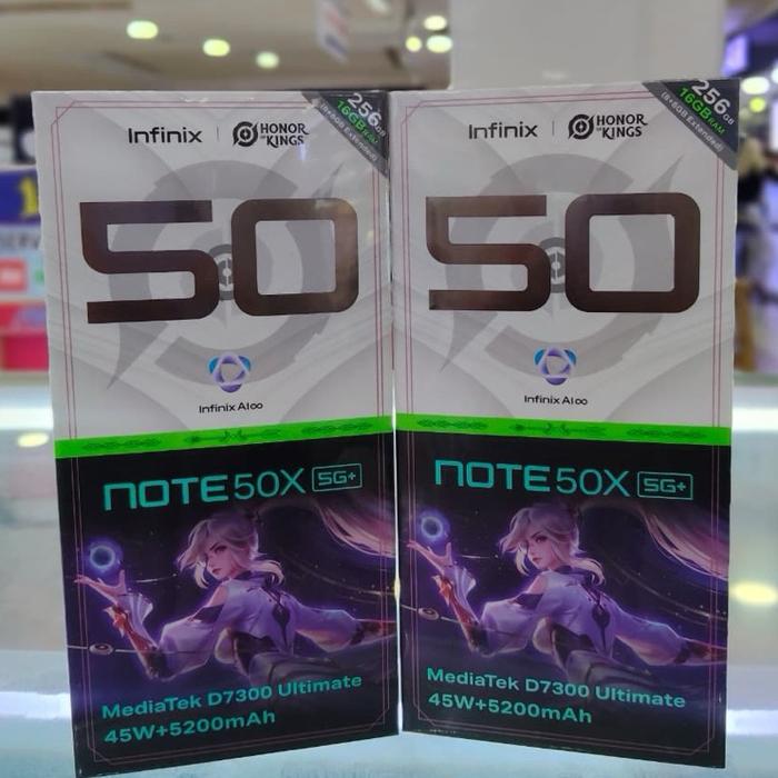 Jual Infinix Note 50X 5G 8/256 GB Garansi Resmi Koneksi 5G Desain ...