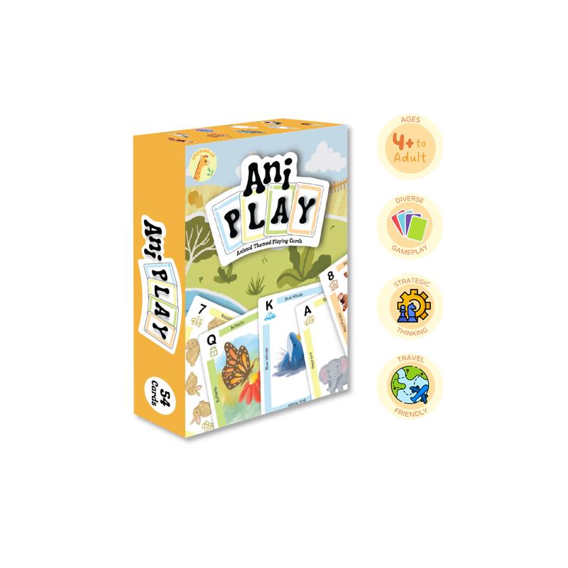 [Growing Up] AniPlay: Animal Themed Playing Cards - TikTok Shop Singapore