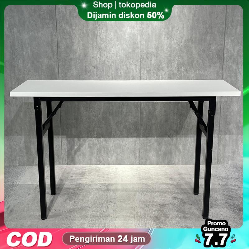 BEST Meja Belajar 120cm Meja Lipat Portabel Meja Belajar Meja Kantor ...