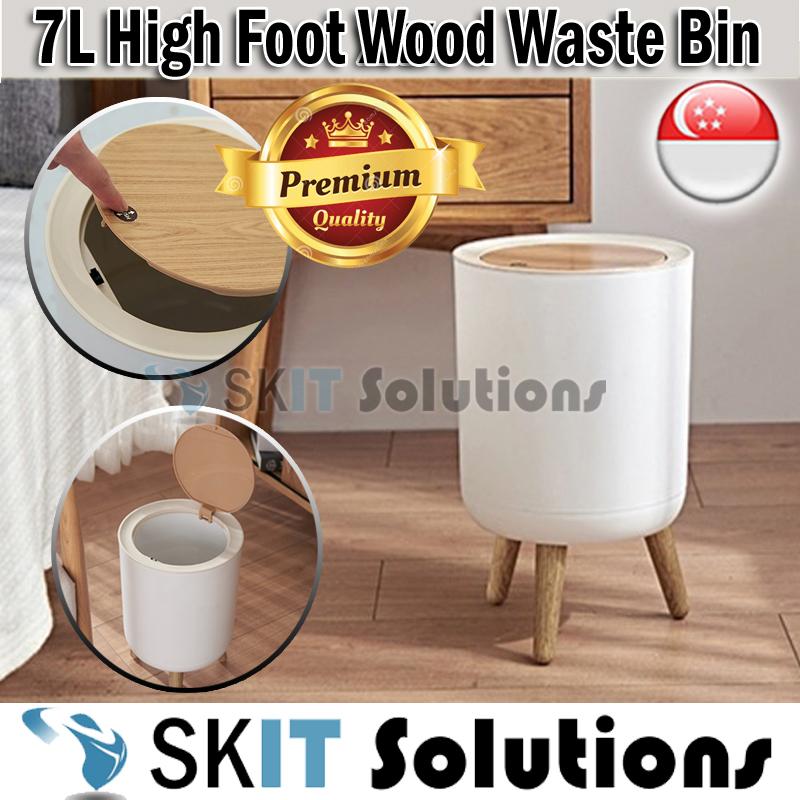 【SKIT SG】FEIDASH 7L Nordic Modern Style Trash Garbage Bin Ca - TikTok ...