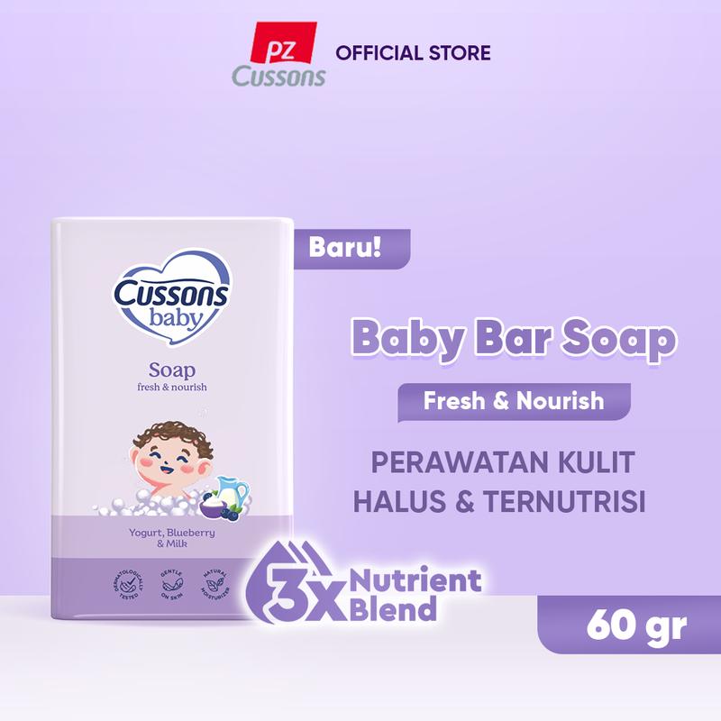 Cussons Baby Soap Fresh & Nourish 60gr - Shop | Tokopedia