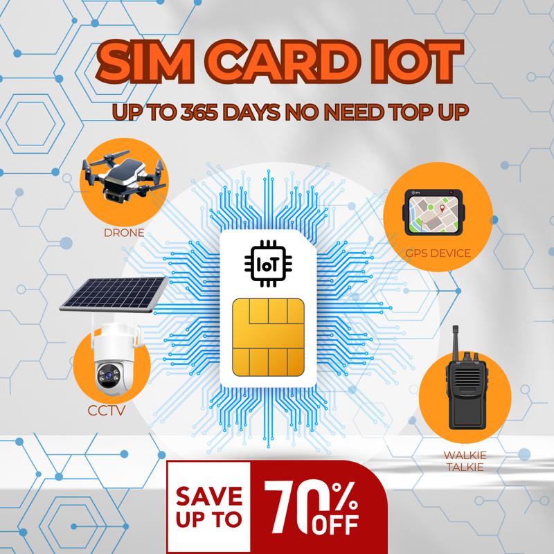 M2m IoT SIM Card: 12 months EXPIRE DATE SUITABLE FOR GPS,WALKIE ...