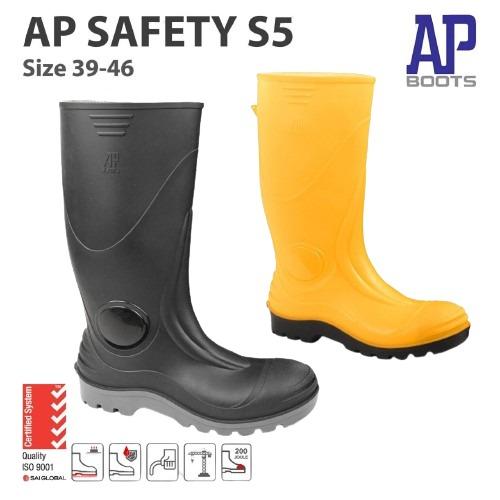 Jual AP BOOTS SAFETY S5 SIZE 39-46 - AP BOOTS SAFETY JUMBO SIZE - AP ...