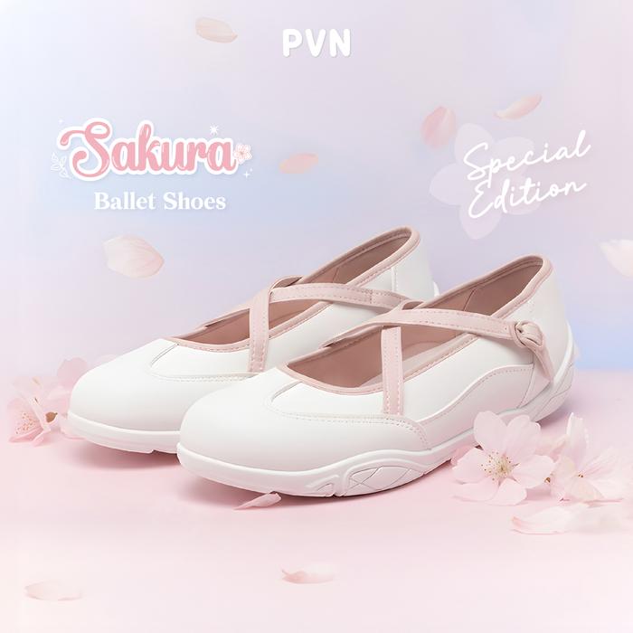 Promo PVN Sakura [Special Edition] Sepatu Sneakers Wanita Sport Shoes ...