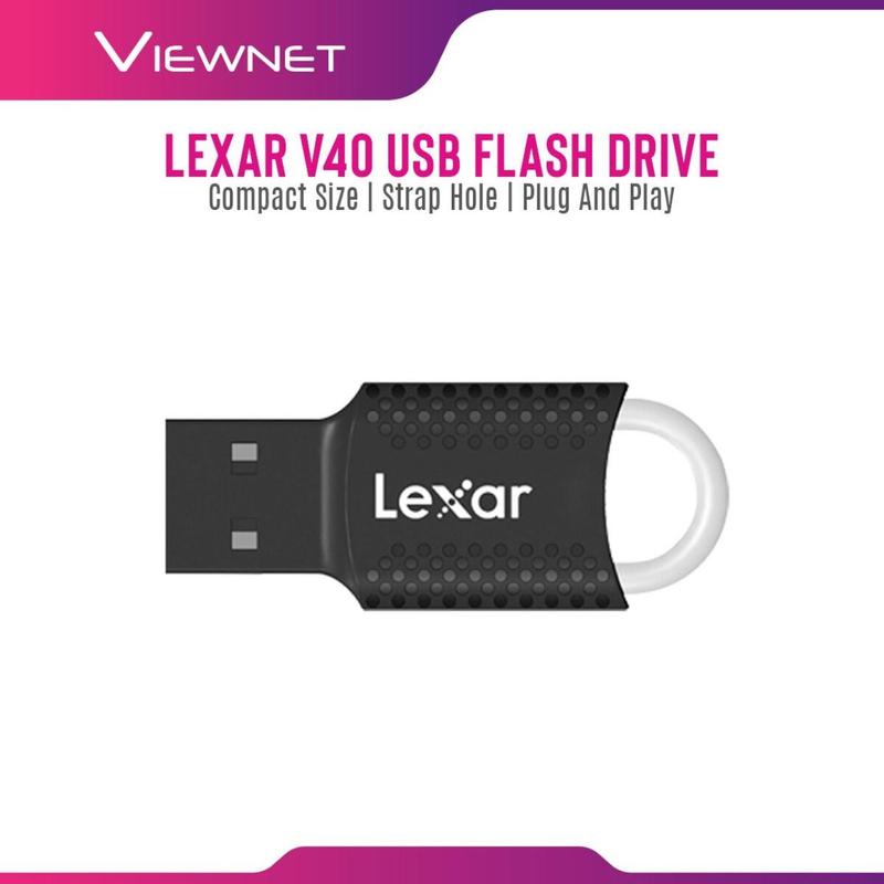 FD LEXAR USB2.0 JUMPDRIVE V40 (16GB/32GB/64GB) BLK - TikTok Shop Malaysia