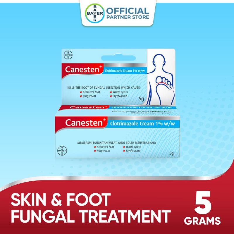 Canesten Clotrimazole 1% For Antifungal (5g) - TikTok Shop Malaysia