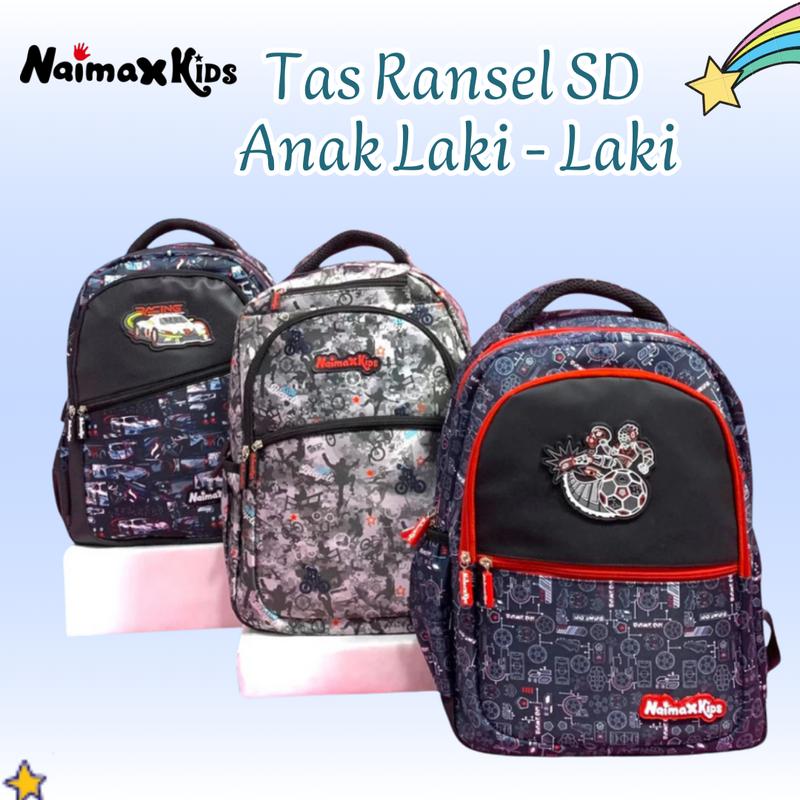 Tas Sekolah Anak Laki-Laki | Naimax Kids | Tas Ra nsel Karakter - Shop ...
