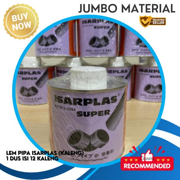 Lem Pipa PVC ISARPLAS Kaleng 400gr Lem Pralon ISARPLAS Kaleng 400 Gr ...