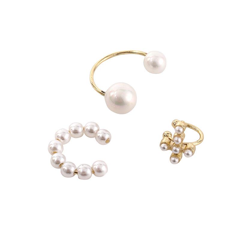 [ADORE] Anting Klip Wanita Model Mutiara Korean Look 1 Set ( - Shop ...